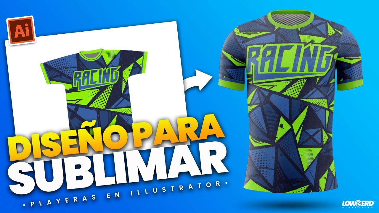 Como Hacer Diseños Para Sublimar Playeras En Illustrator Youtube
