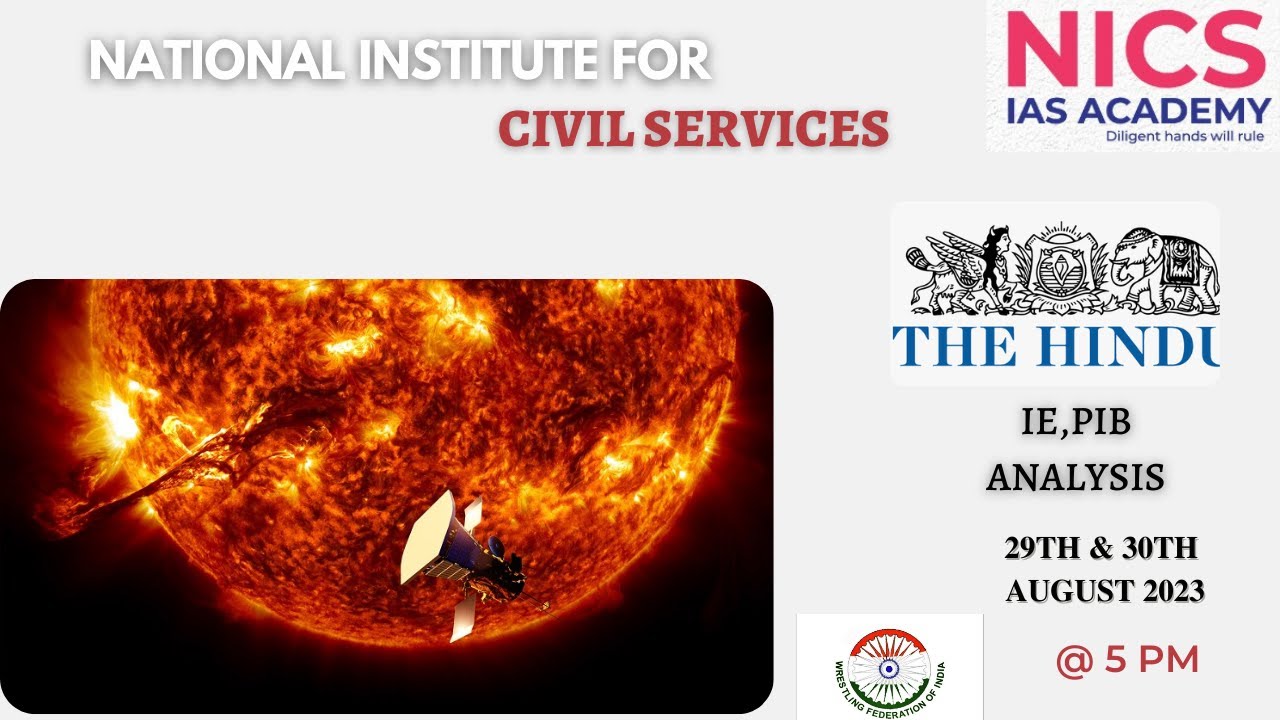 Daily News Analysis 29th 30th August 2023 The Hindu Newspaper