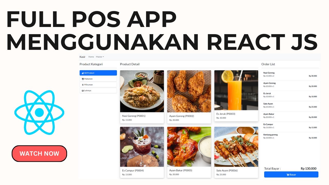 Full Tutorial Pos App Dengan React Js Youtube