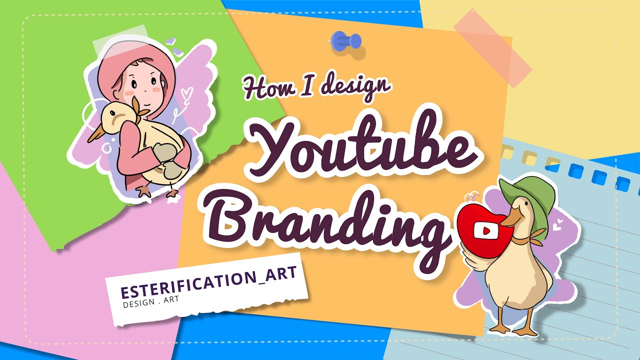 How I Design My Youtube Channel Branding Youtube