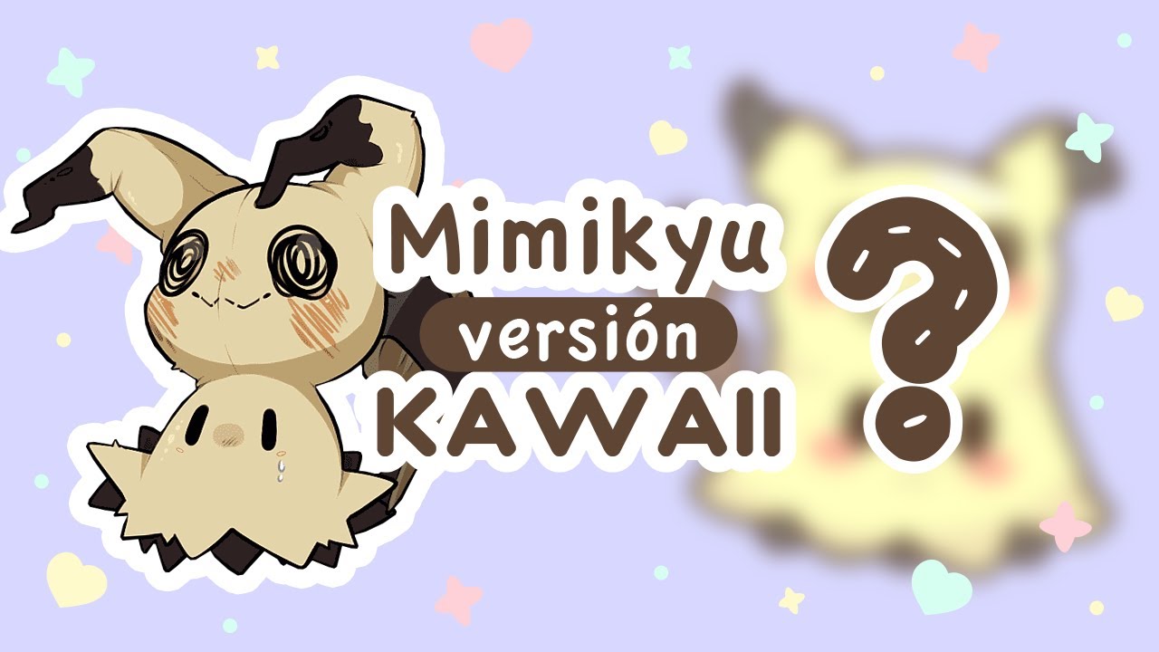 Como Dibujar A Mimikyu Paso A Paso Kawaii Como Dibujar Pokemon Youtube