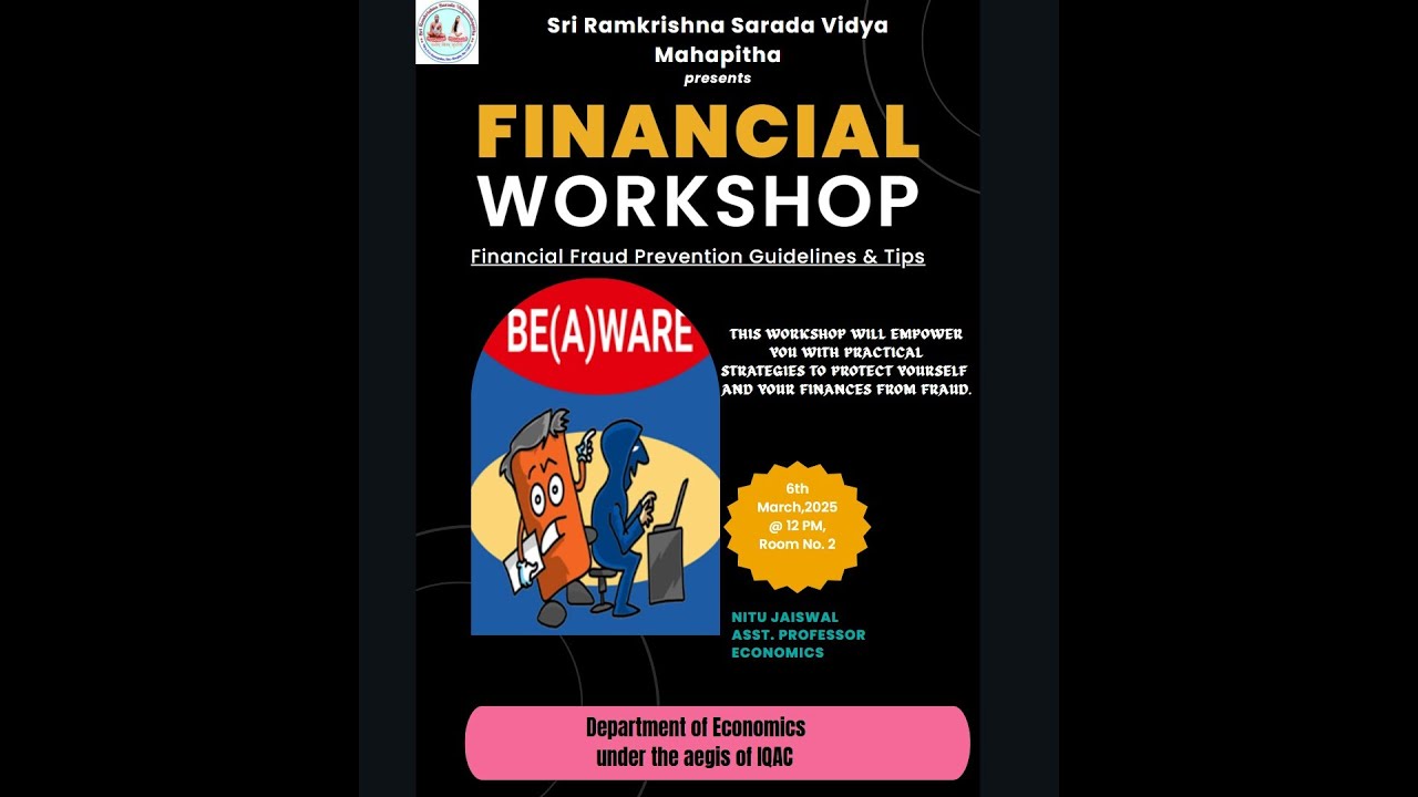 Financial Workshop Youtube