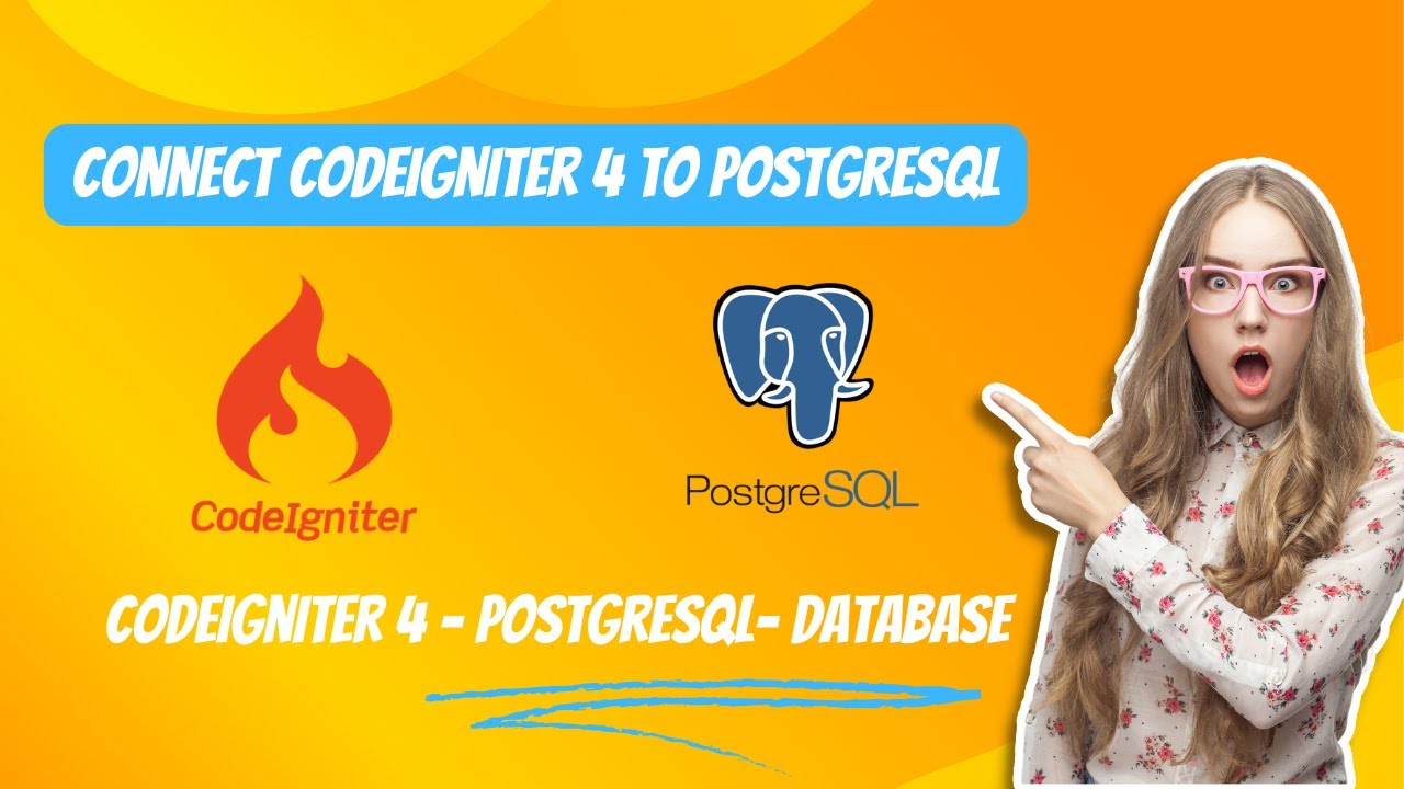 Connect Codeigniter 4 To Postgresql Youtube