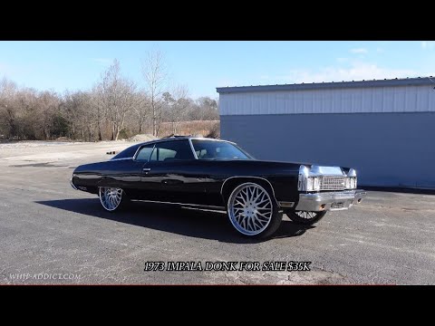 Sold Big Block 73 Chevy Impala Hardtop Donk On 26s Re Done Interior