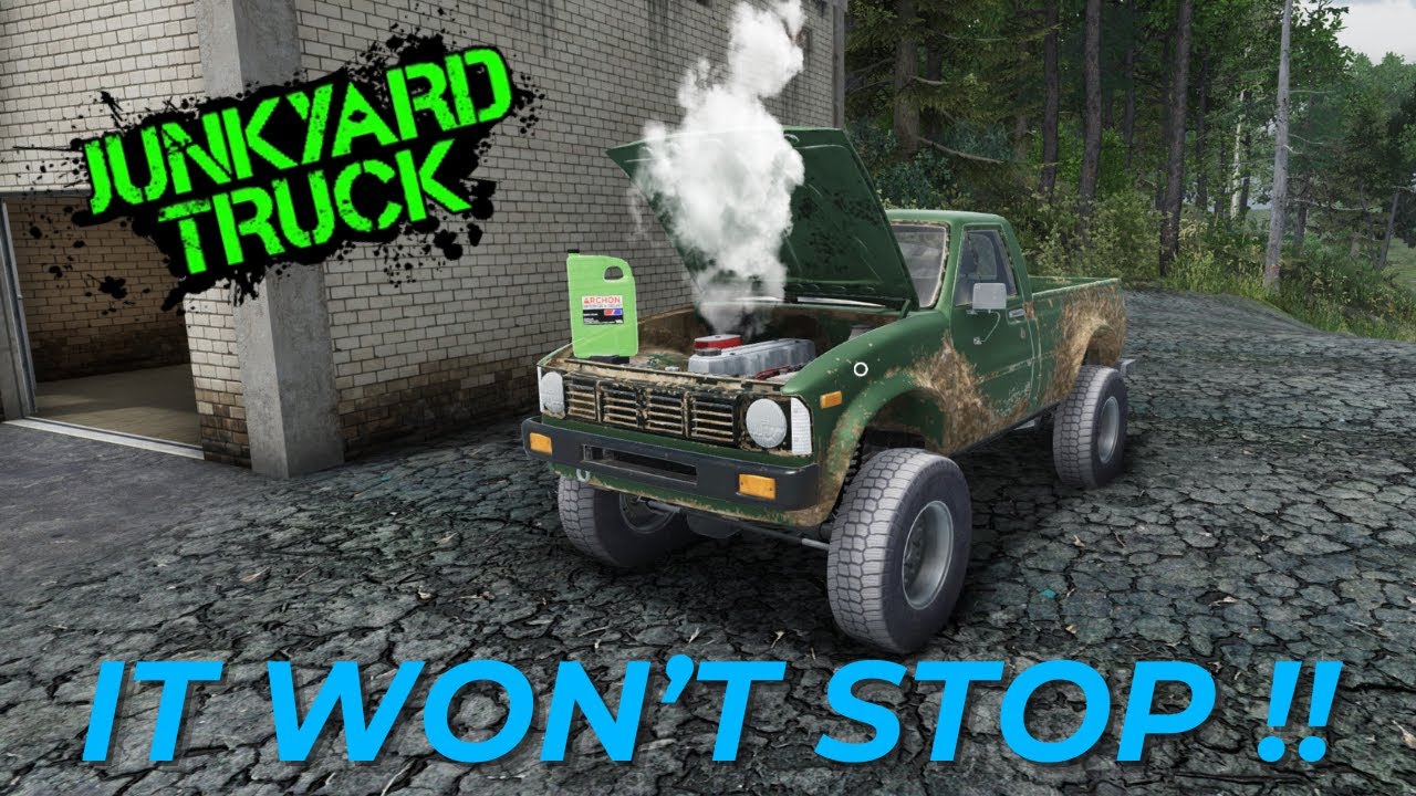Can I Stop My Truck From Overheating In Junkyard Truck Youtube