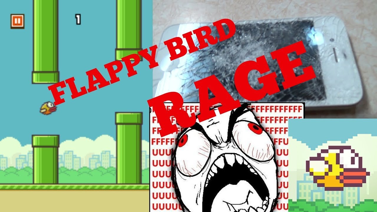 Flappy Bird Rage Compilation Youtube