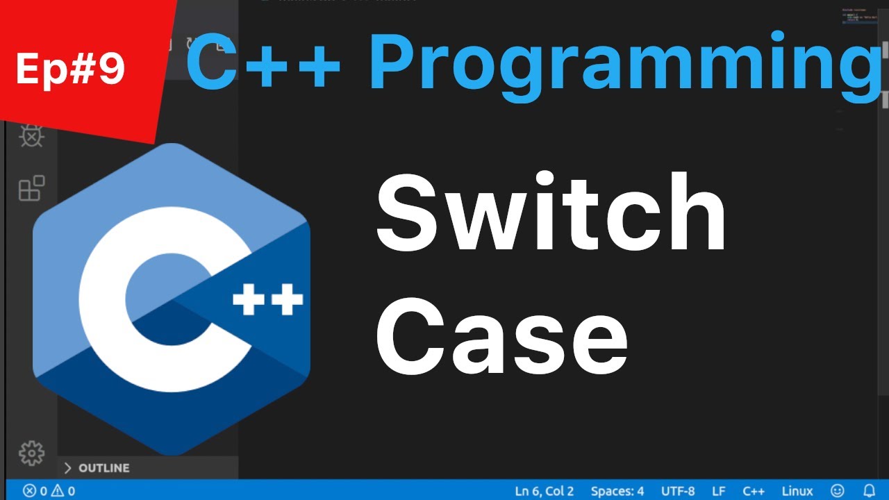 C Tutorial For Beginners Ep 9 Switch Case Savvynik Youtube