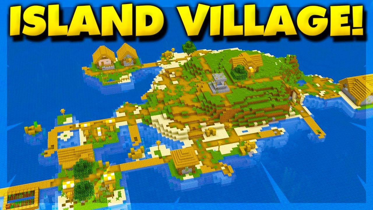 Minecraft Island Village Seed ёясй Must See Minecraft Java Edition