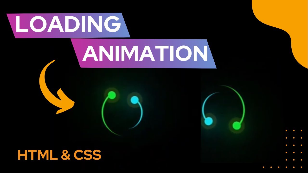 How To Create Loading Animation In Html Css How To Make A Loader In