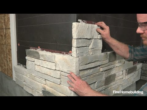 How To Install Stone Veneer Siding Panels Youtube