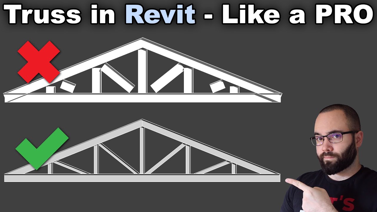 Truss In Revit Tutorial Youtube