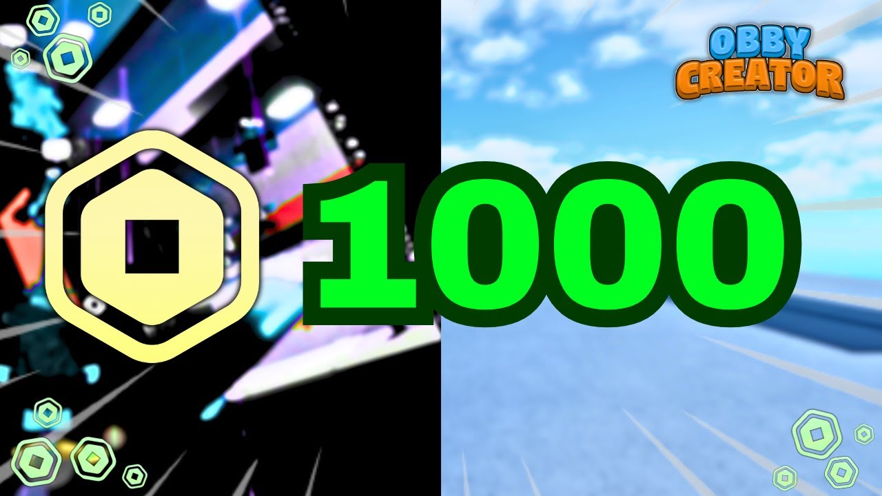 Build Me An Obby In 1 Hour Win 1 000 Robux Obby Creator Youtube