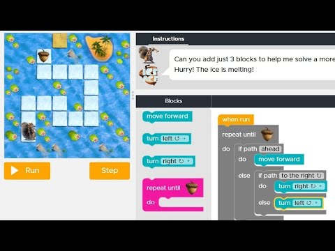 Classic Maze Angry Birds Code Org All Levels Solved Full Answer