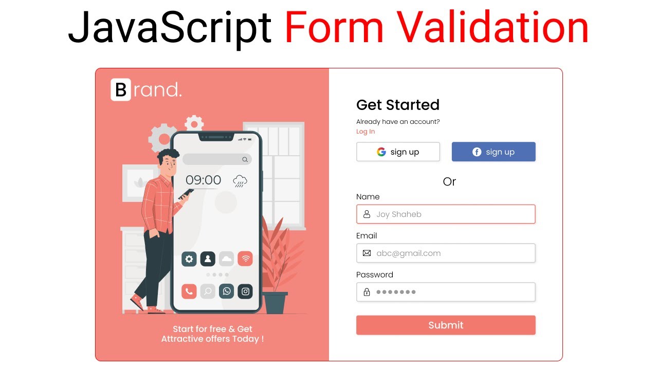 How To Create A Javascript Form Submit At Declan Goodisson Blog