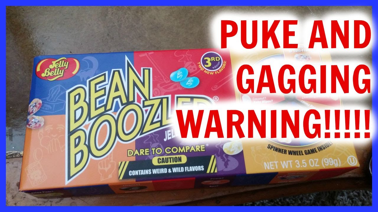 Bean Boozled Challenge Puke Warning Youtube