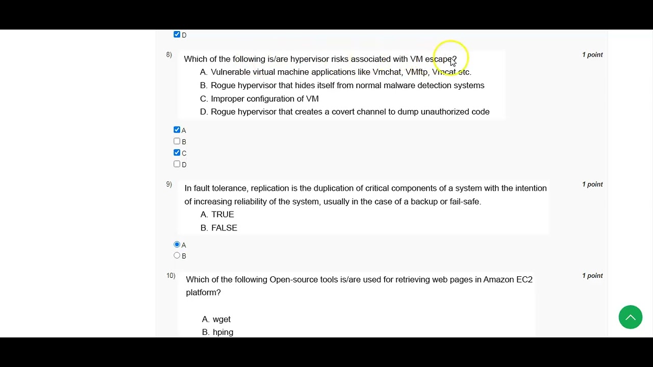 Nptel Cloud Computing Week 6 Assignment 6 Modified Solutions Jan 2025