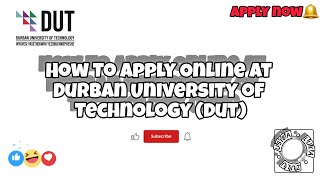 Www Dut Ac Za Apply 2026 Online Application Mp3 Music & Mp4 video downloads