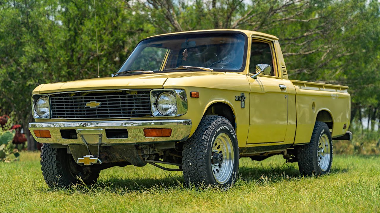 1980 Chevrolet Luv I4 4 Speed 4x4 Original 72k Miles Ac Pb Youtube