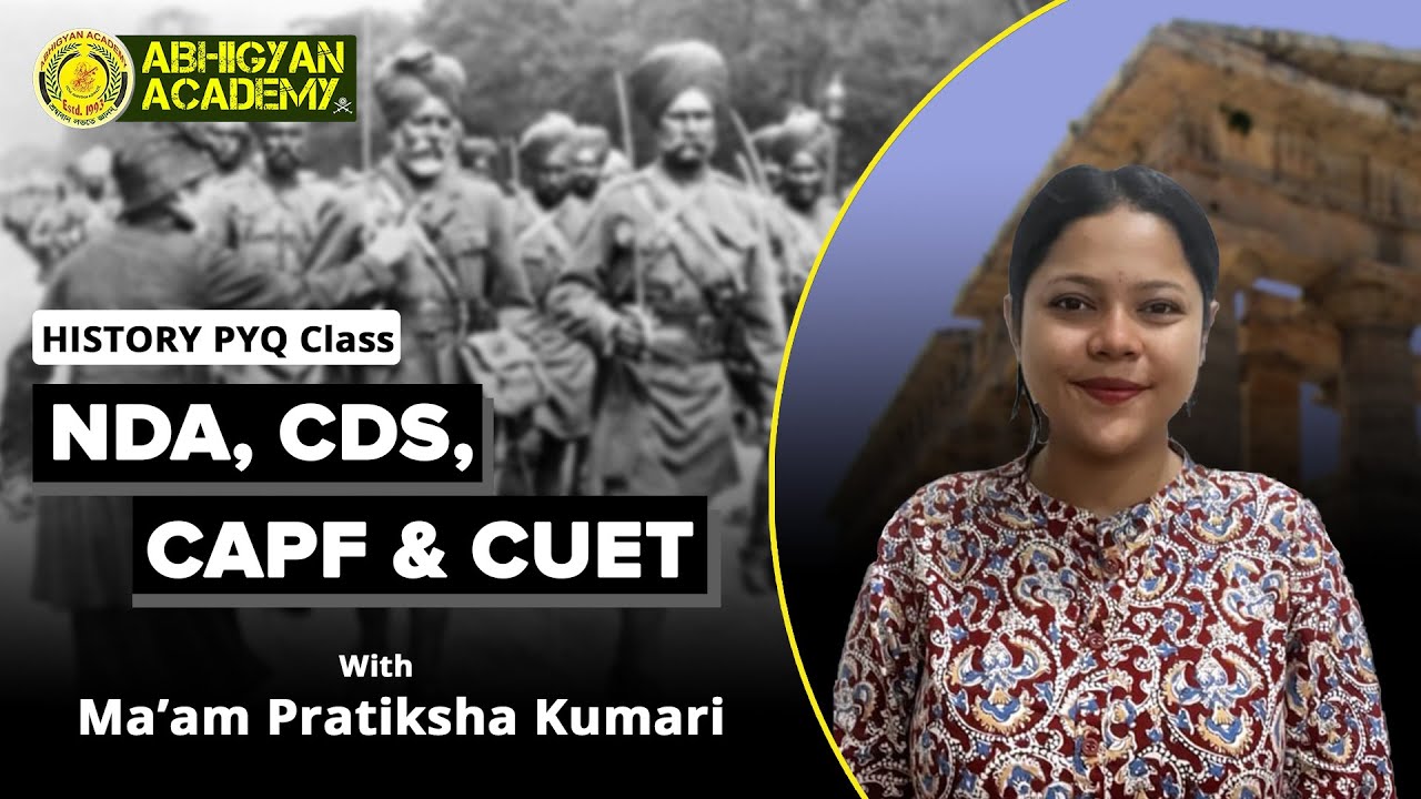 Nda Cds History Pyq Class Youtube