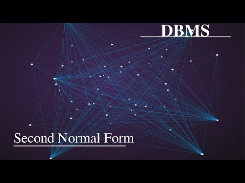 Second Normal Form In Dbms Database Management System Youtube