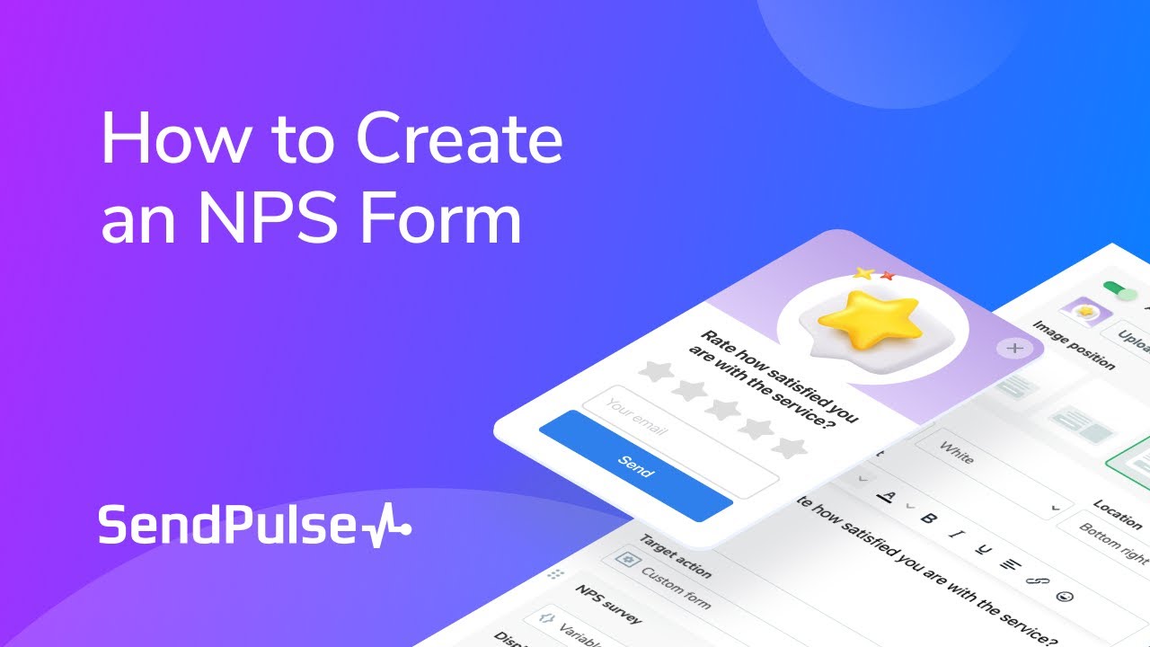 How To Create An Nps Form Sendpulse
