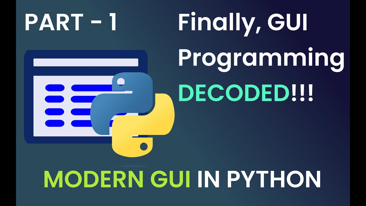 Pyqt Tutorial For Beginners Create A Simple Gui In Python Using Pyqt