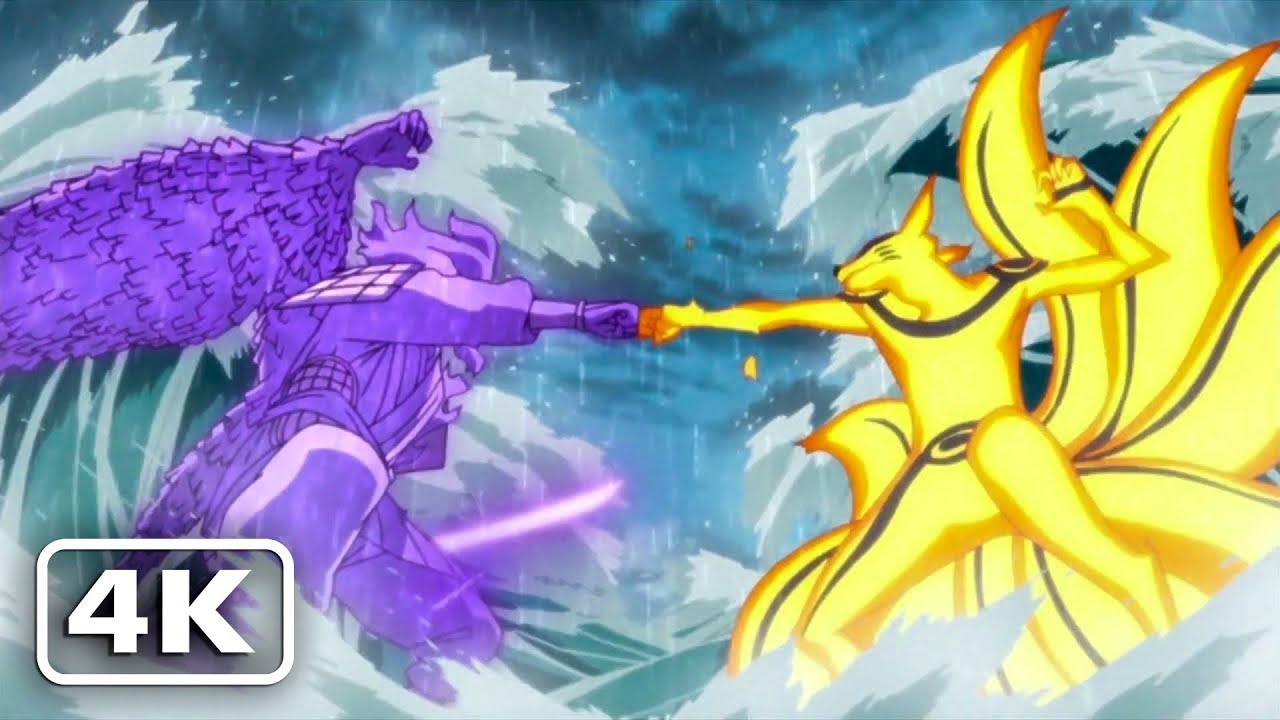 Naruto Vs Sasuke Final Battle Full Fight English Dub Ultra Hd