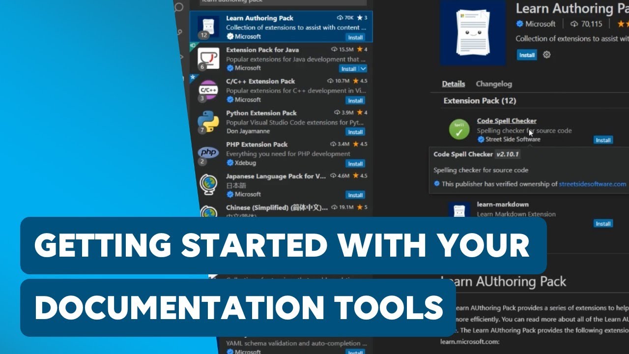 Getting Started With Your Documentation Tools Youtube