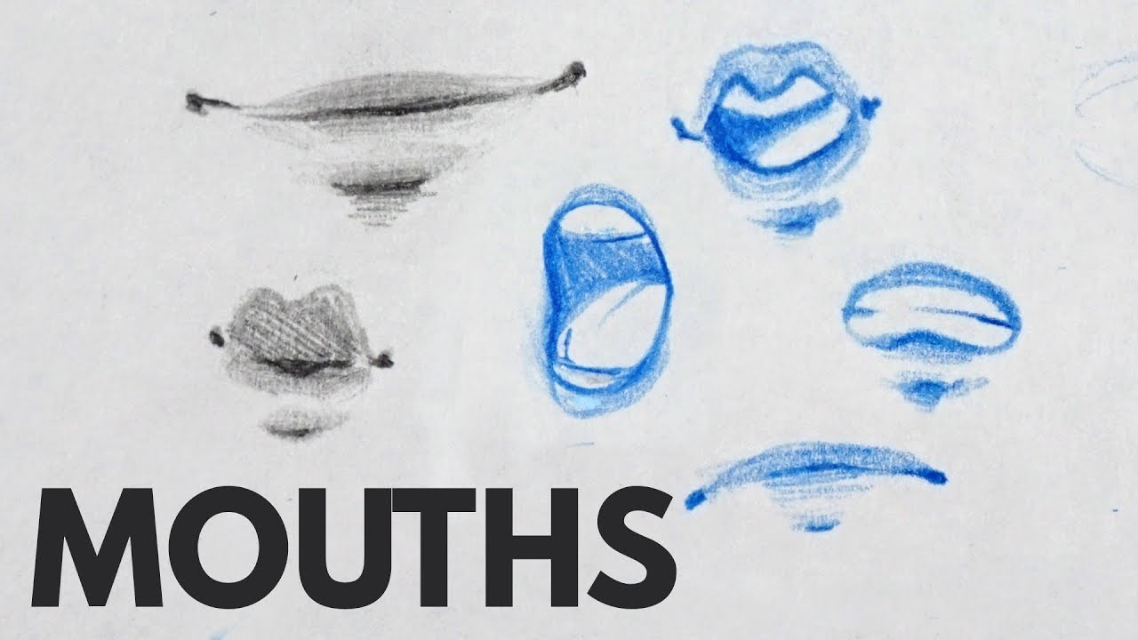 How To Draw The Mouth Lips Narrated Step By Lipstutorial Org