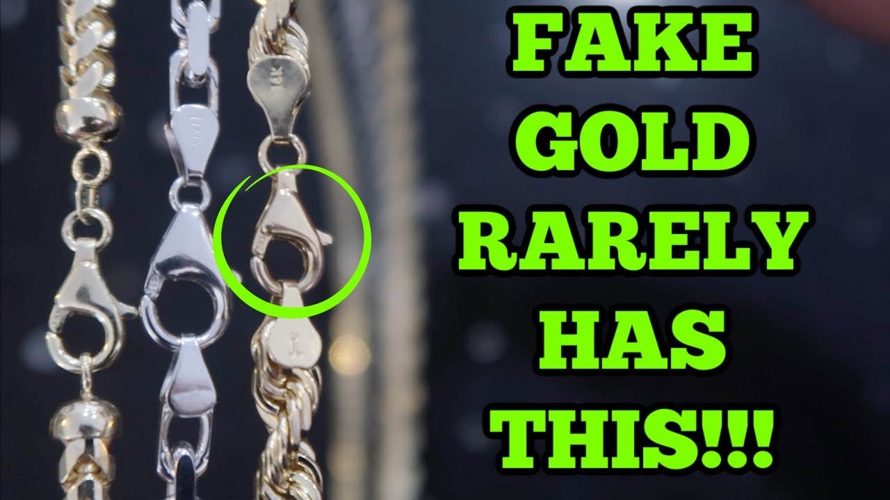 Small Details Expose The Fake Gold Scam Youtube