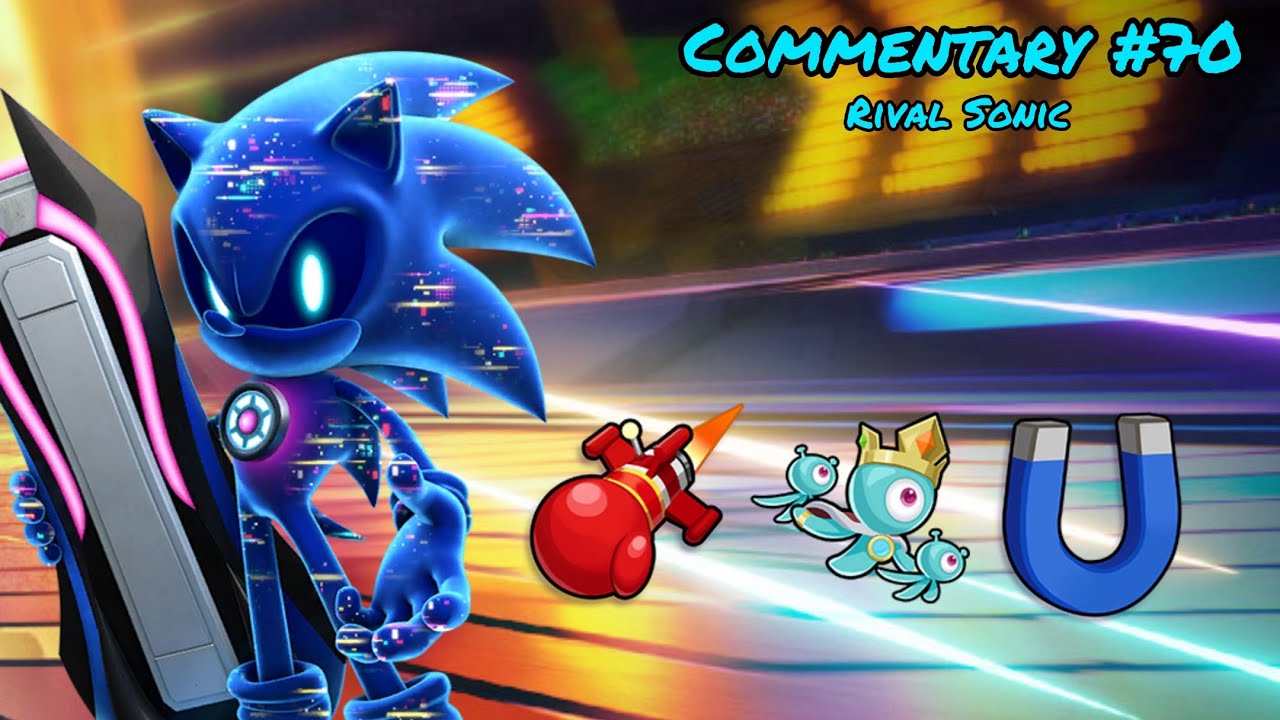 Sonic Forces Speed Battle Commentary 70 Rival Sonic Youtube