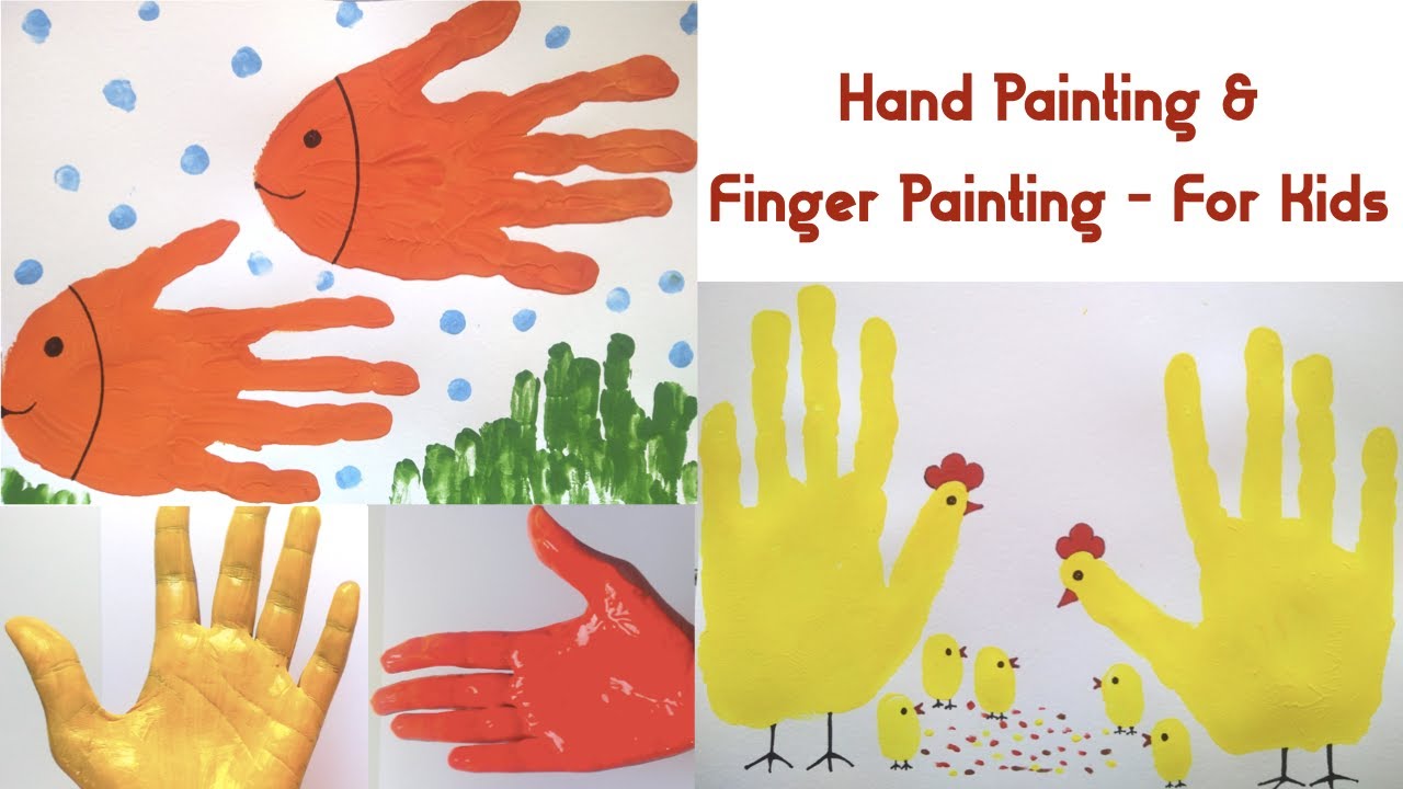 Kids Finger Painting