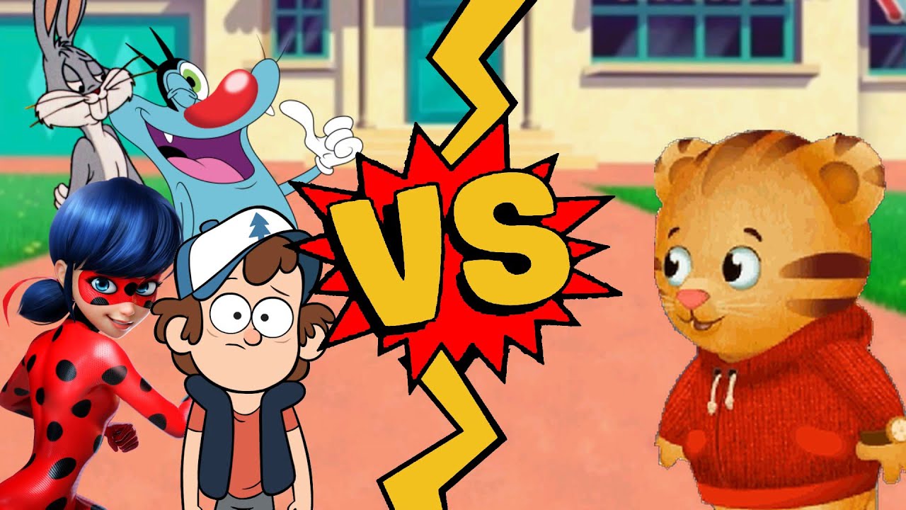 M U G E N Battles Dipper Pines Ladybug Bugs Bunny Oggy Vs Daniel