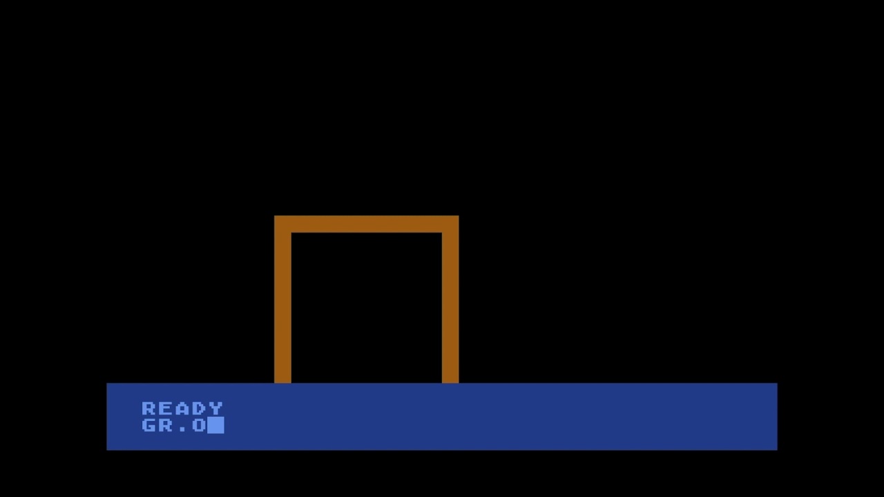 Just Code Atari 8 Bit Part I Atari Basic Youtube