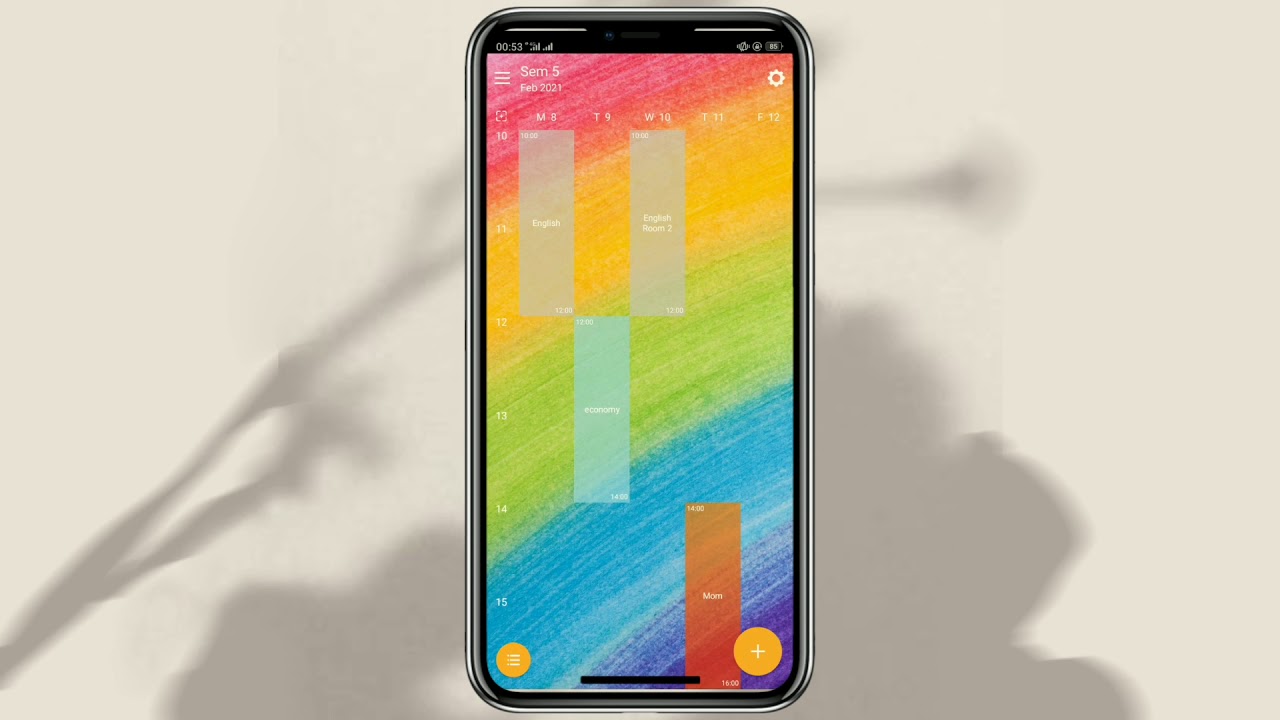 Wallpaper Lock Sreen Class Schedule Tutorial Android Ios Youtube