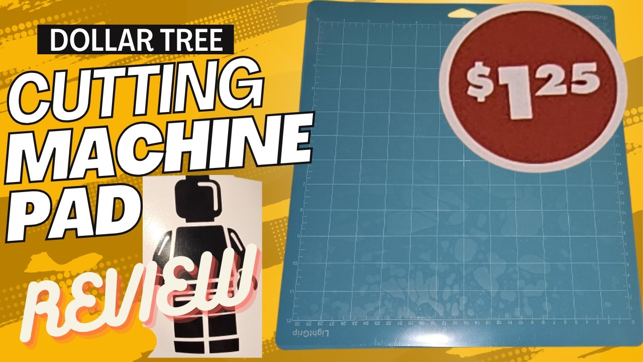 Does The Dollar Tree Cutting Mat Really Work For 1 25 Youtube