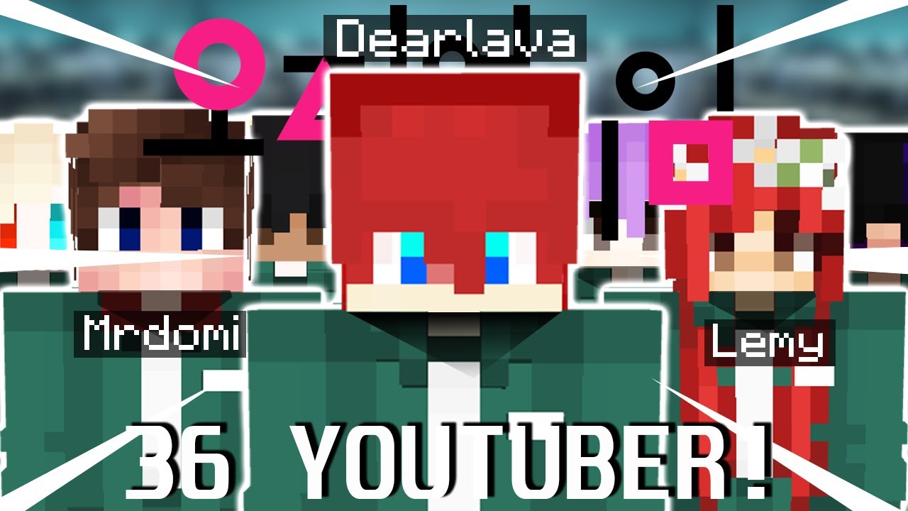Sopravvivo Agli Squid Games Su Minecraft Con Altri Youtubers Youtube