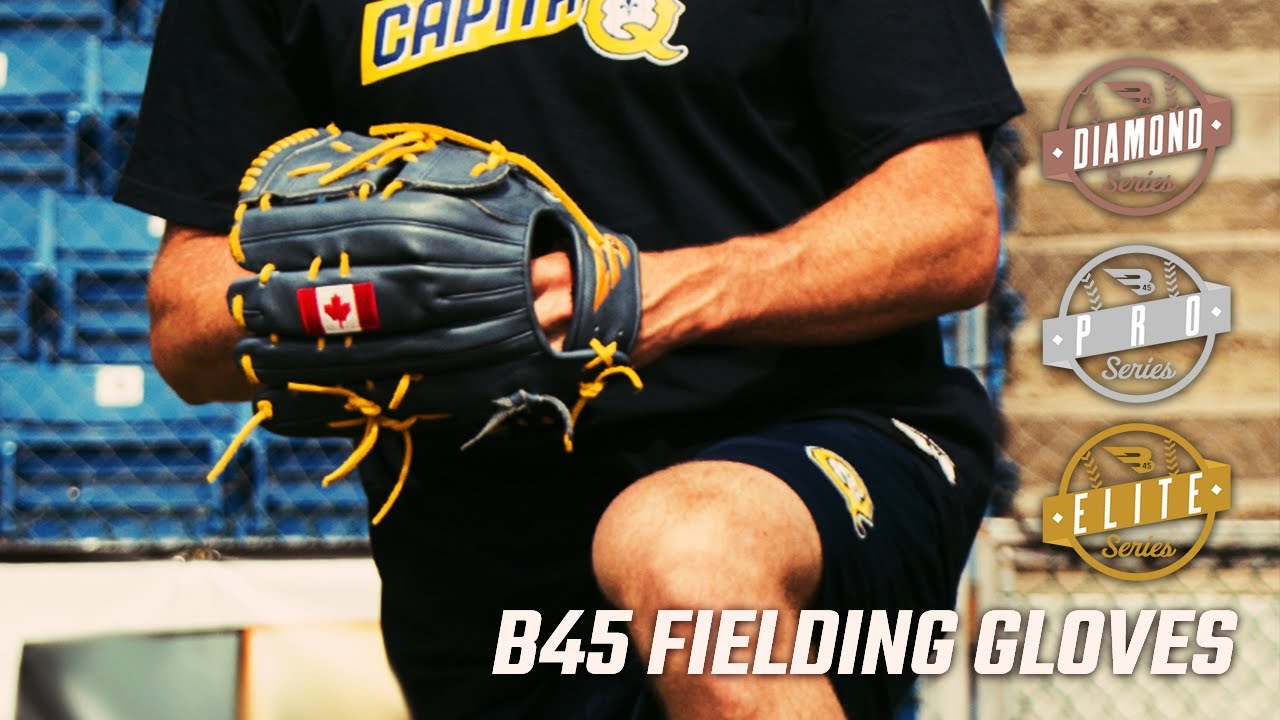 B45 Fielding Gloves The Customization Process Youtube