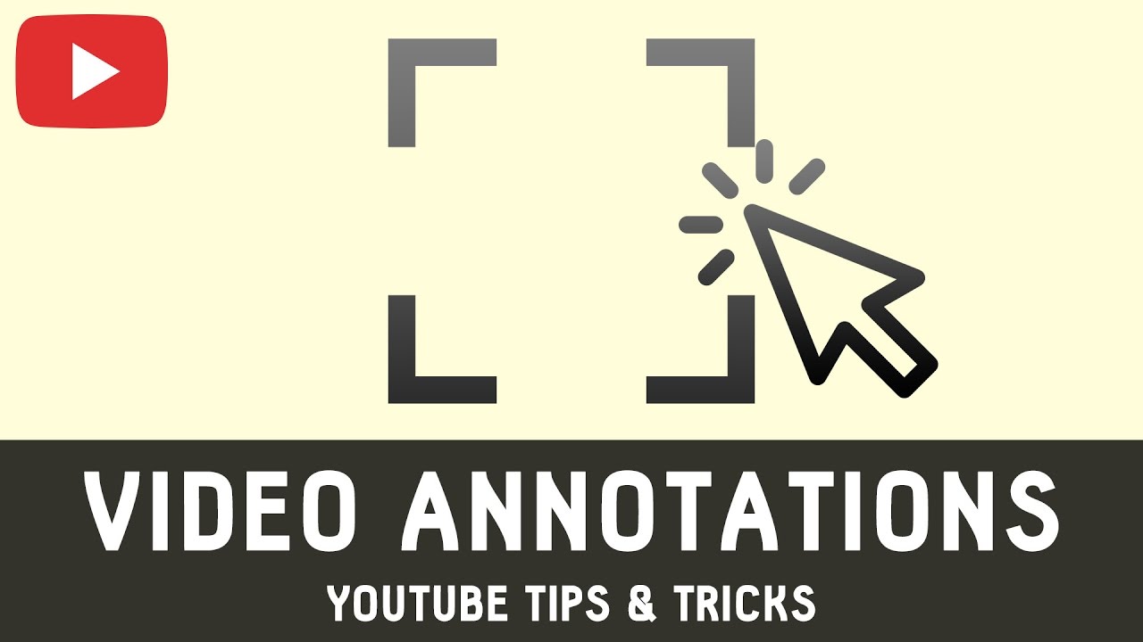 Make Videos Clickable How To Make Youtube Annotations Tutorial Youtube