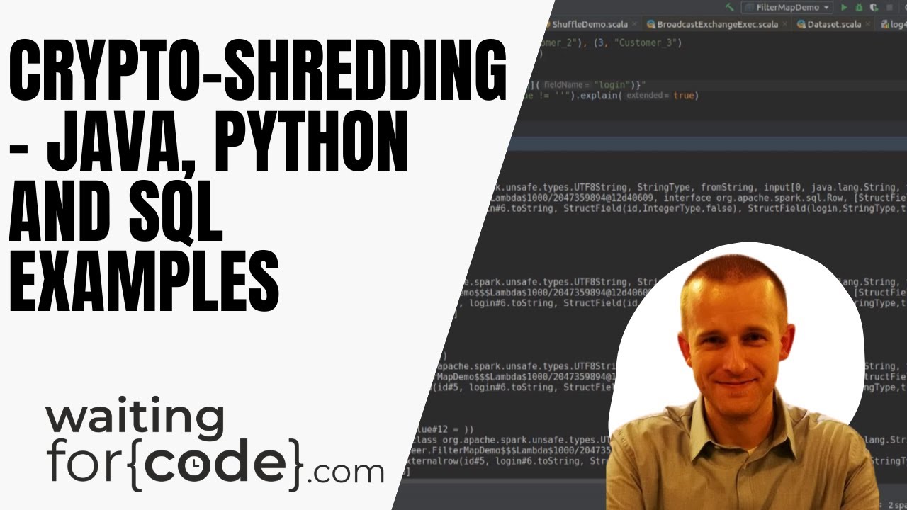 Crypto Shredding Encryption And Decryption For Java Python And Sql
