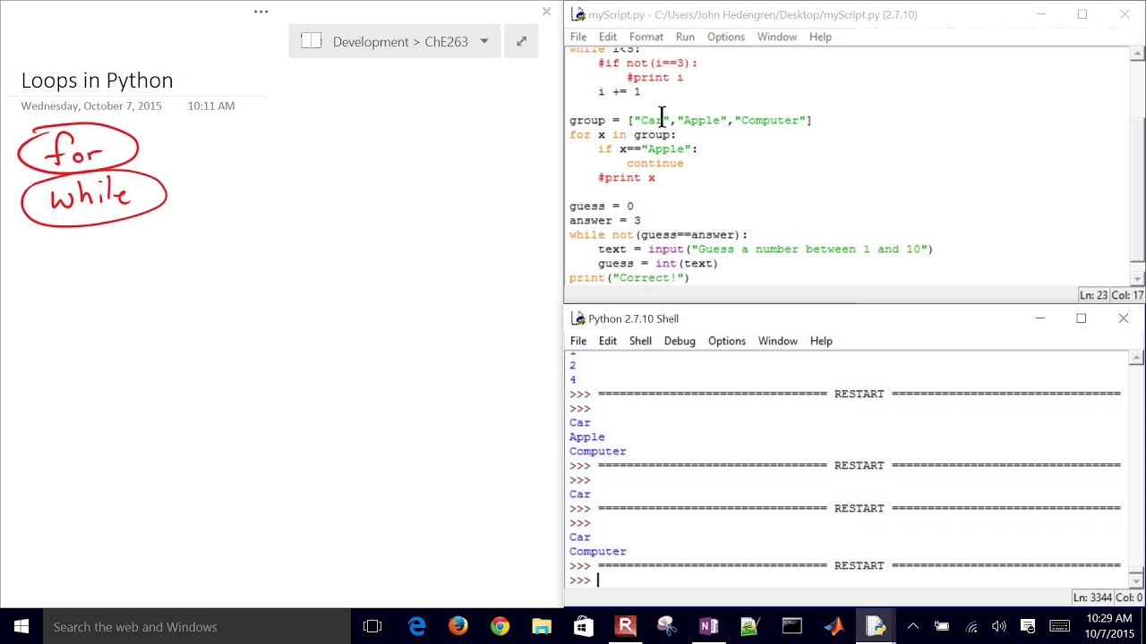 Loops In Python Youtube