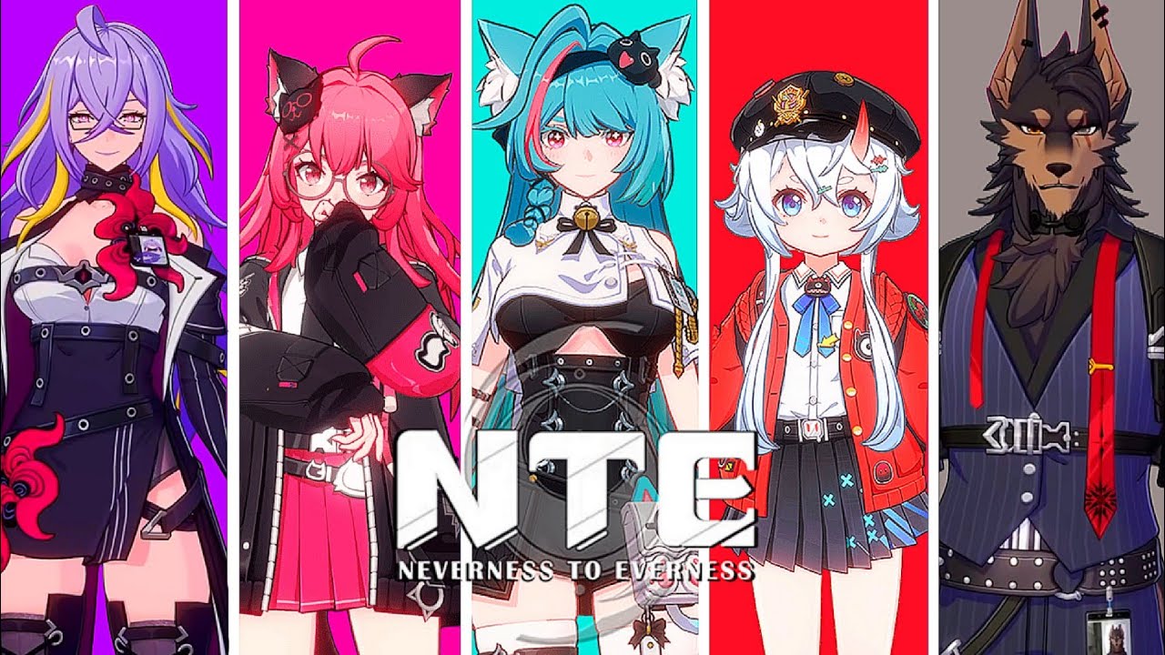 All 8 Characters Gameplay Showcase Neverness To Everness Cbt 1