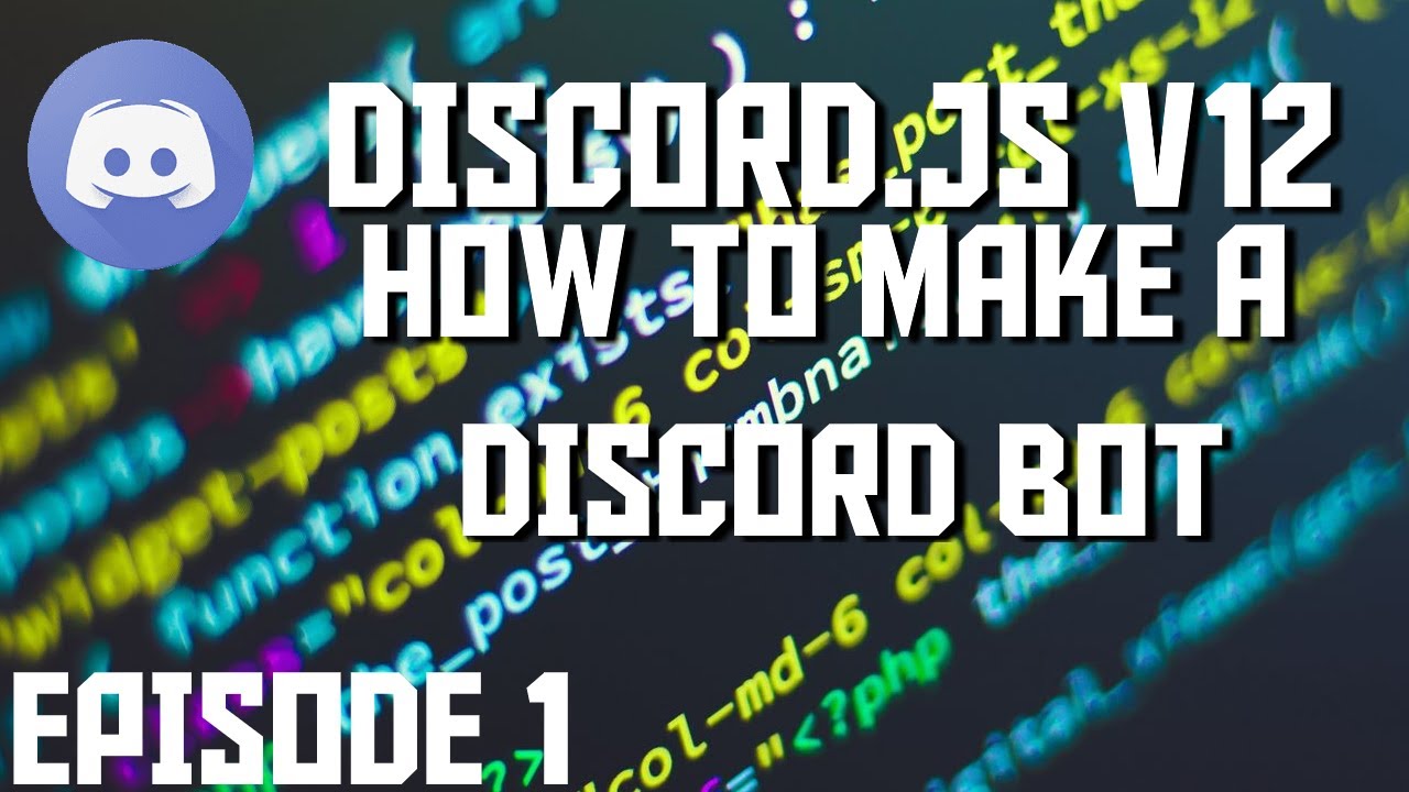 Discord Js V12 Bot Tutorial Setup Basics Episode 1 Ghost Youtube