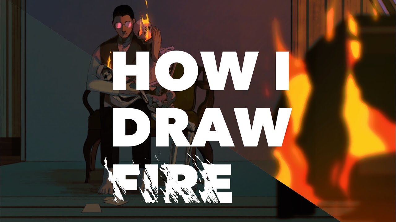 How I Draw Fire With Procreate рџ ґ Youtube
