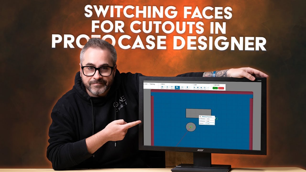Proto Tech Tip Switching Faces For Cutouts In Protocase Designer