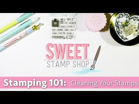 Stamping 101 Cleaning Your Stamps Youtube