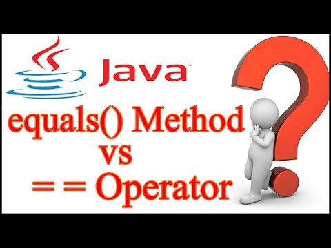 Equals Vs Operator Difference Between Equals Method And
