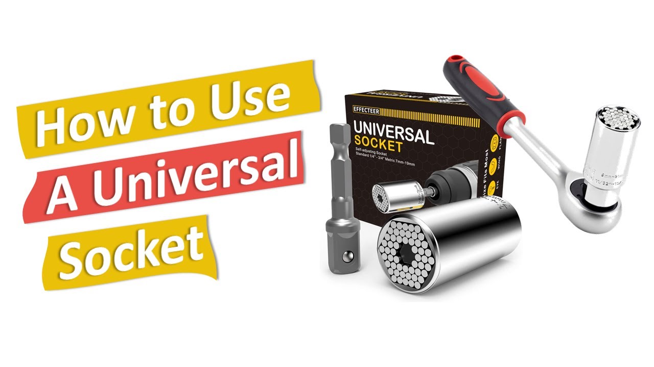 How To Use A Universal Socket Youtube