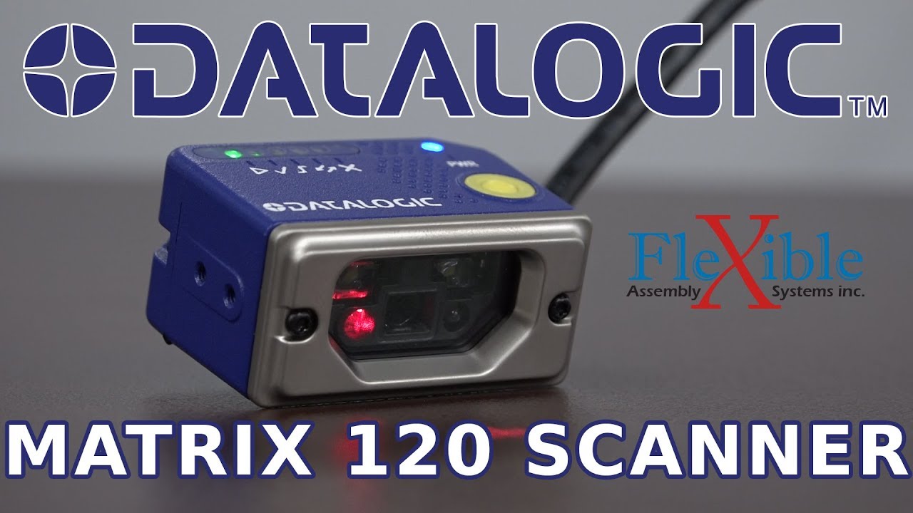 Datalogic Matrix 120 Dl Code Setup Youtube