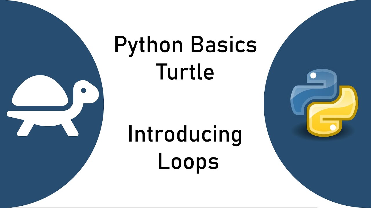 Python Turtle Basics Introducing Loops Youtube
